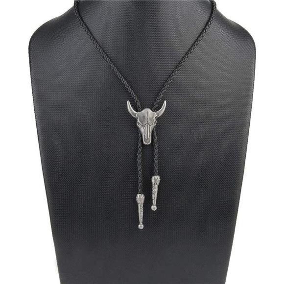 Accessories | Native American Bolo Tie Rodeo Cowboy Leather Necktie ...